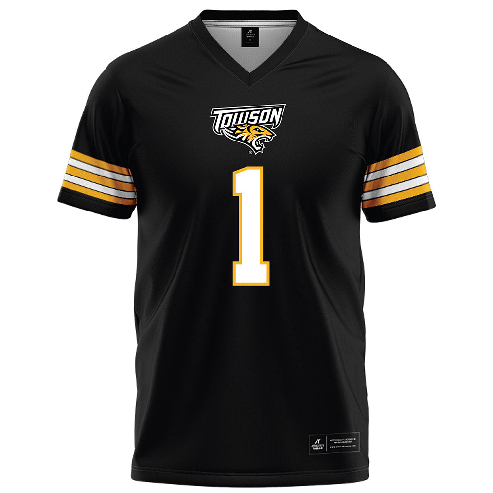 Towson University Black Football Jersey Towson Tigers